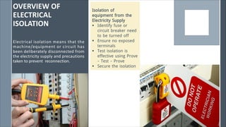 Electrical Isolation procedure onboard ship | PDF