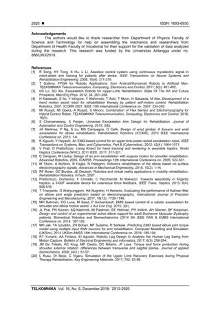 Application of EMG and Force Signals of Elbow Joint on Robot-assisted ...