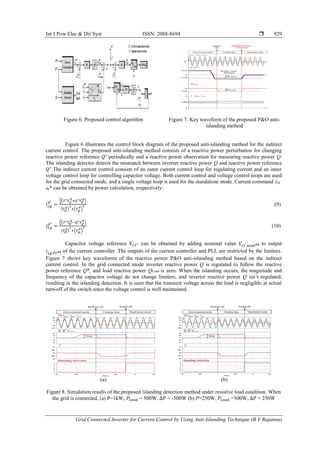 Grid Connected Inverter for Current Control by Using Anti-Islanding ...