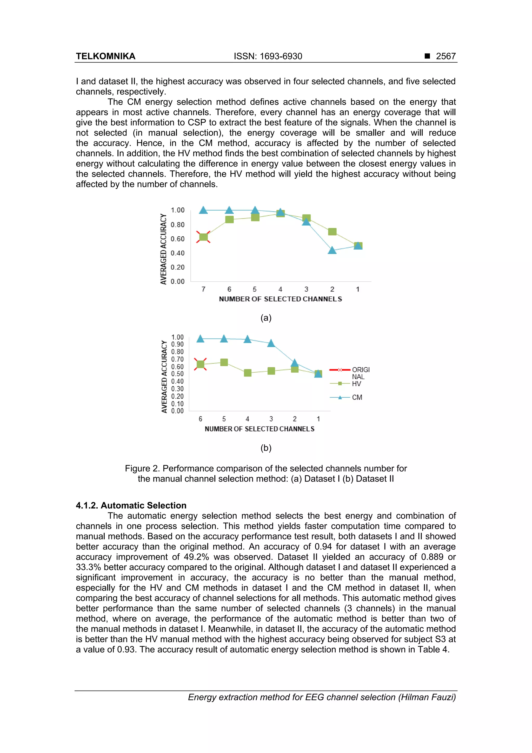 Energy extraction method for EEG channel selection | PDF | Brain and Nervous System Disorders ...