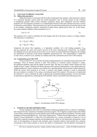 SVC device optimal location for voltage stability enhancement based on a combined particle swarm ...