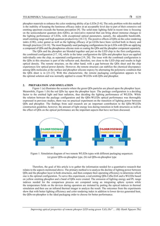 Improving optical properties of remote phosphor LED using green Y2O3:Ho3+ and red Mg4(F)(Ge, Sn ...