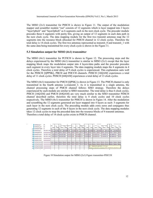 Implementation of Pipelined Architecture for Physical Downlink Channels of 3GPPLTE | PDF ...