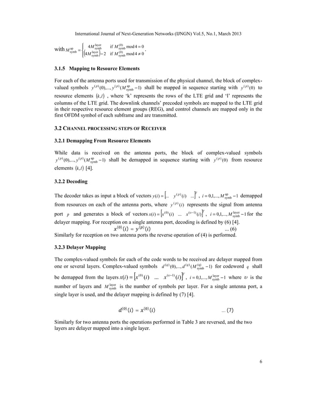 Implementation of Pipelined Architecture for Physical Downlink Channels of 3GPPLTE | PDF ...