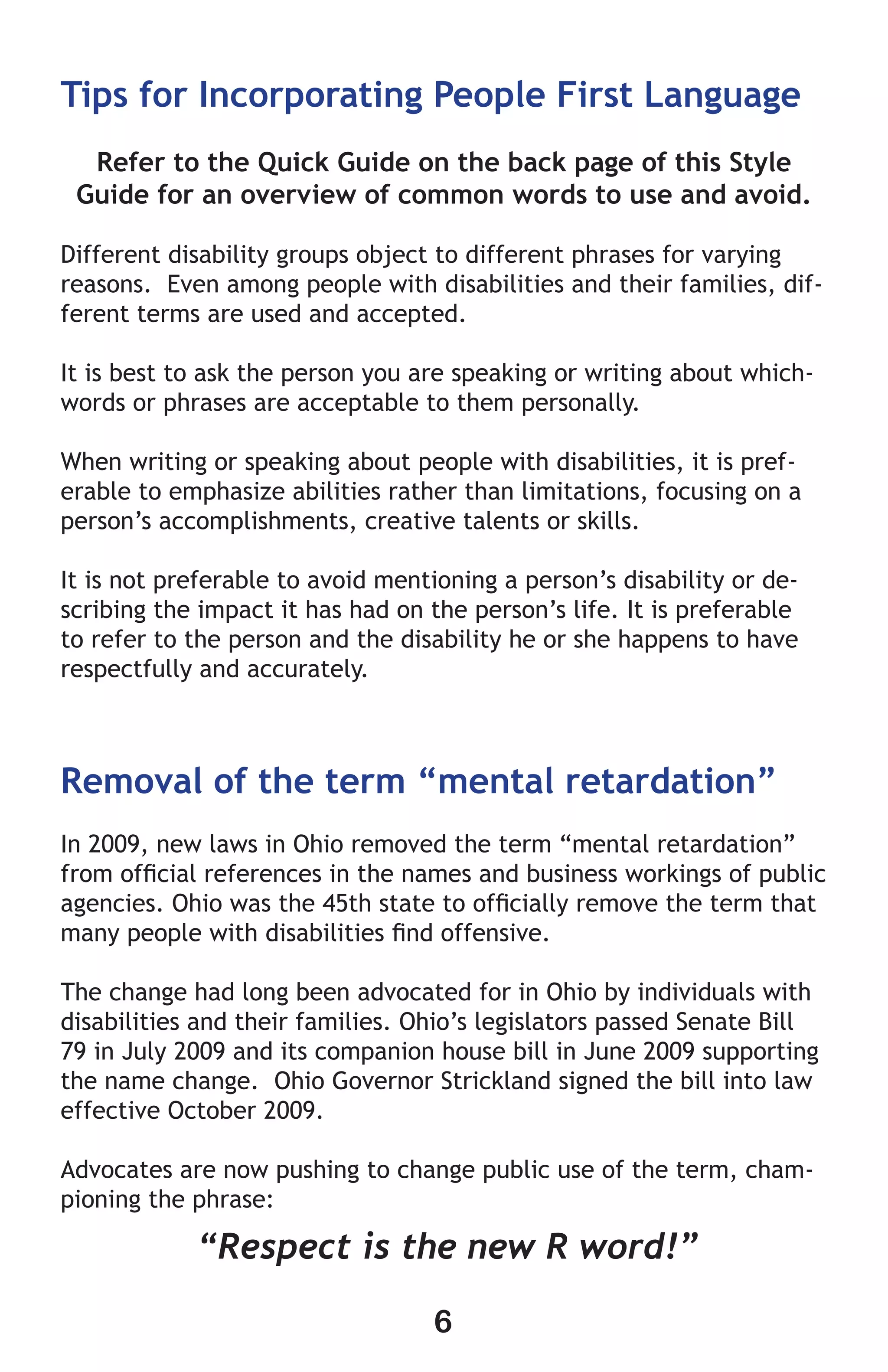 Person First Language Guide 62212 | PDF
