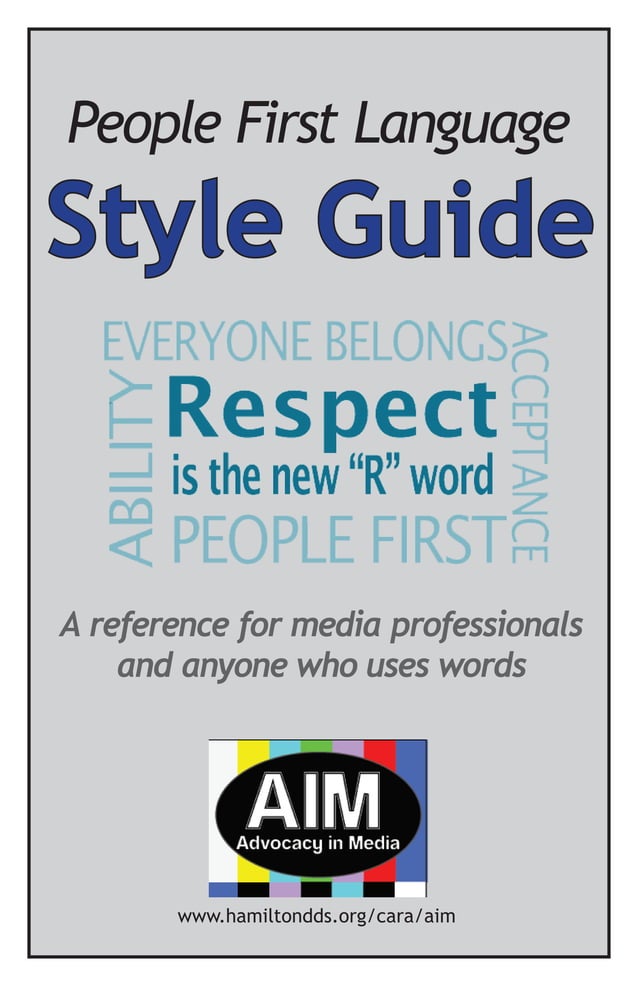 Person First Language Guide 62212 | PDF