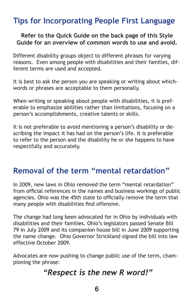 Person First Language Guide 62212 | PDF