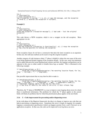 Error Isolation and Management in Agile Multi-Tenant Cloud Based Applications | PDF