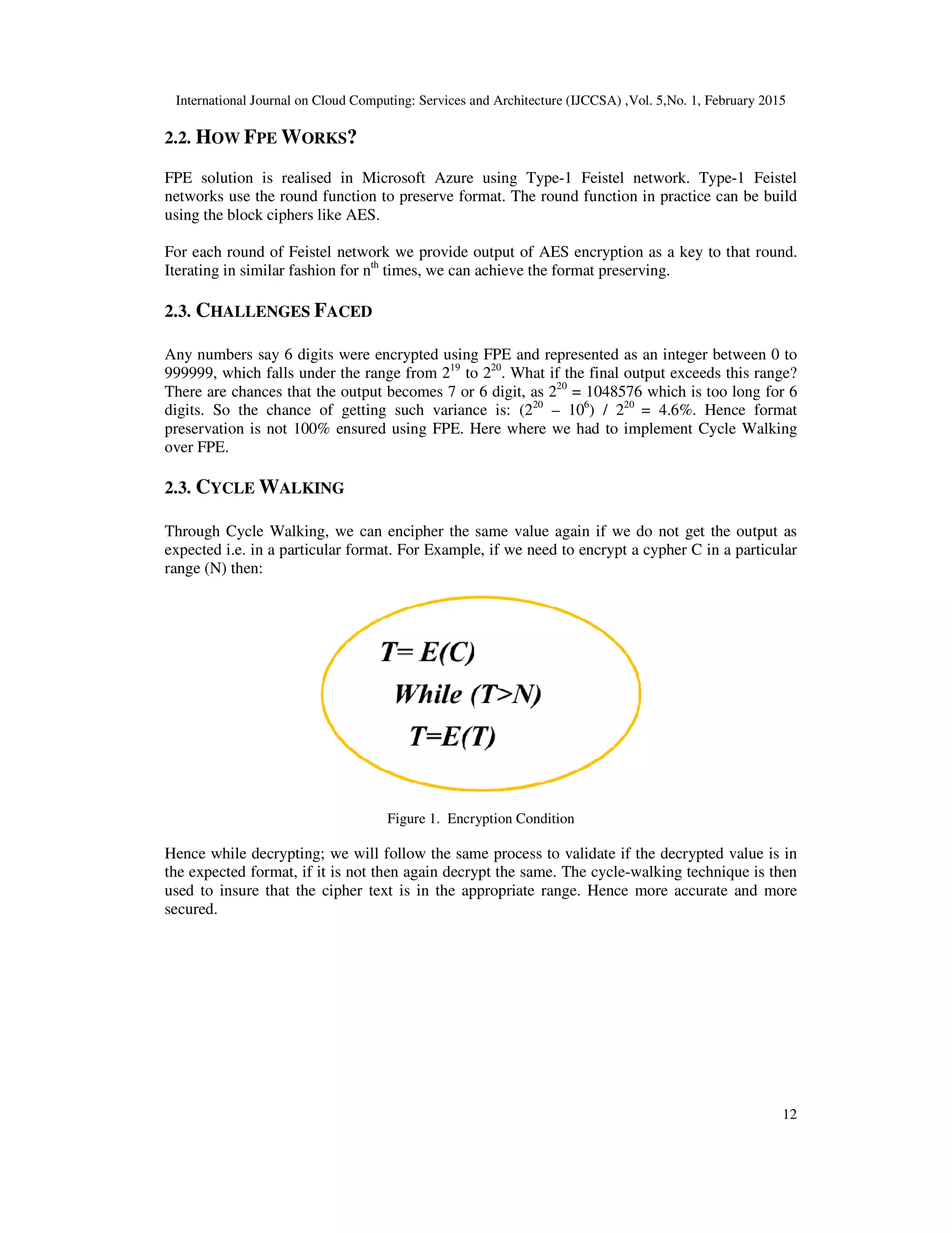 A Cloud Security Approach for Data at Rest Using FPE | PDF