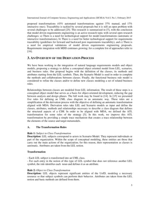 A Natural Language Requirements Engineering Approach for MDA | PDF