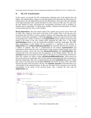 A Natural Language Requirements Engineering Approach for MDA | PDF