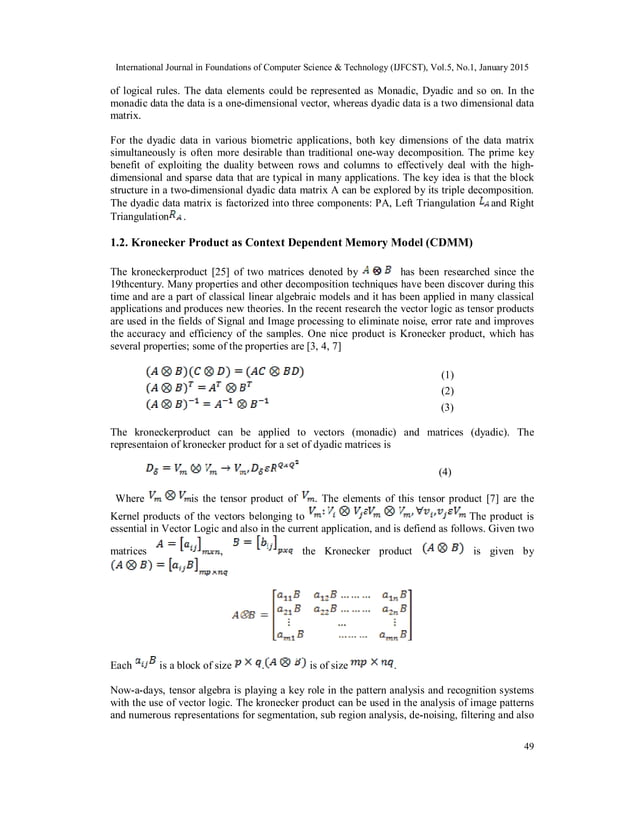 PATTERN RECOGNITION USING CONTEXTDEPENDENT MEMORY MODEL (CDMM) IN ...