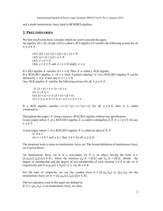 DOUBT INTUITIONISTIC FUZZY IDEALS IN BCK/BCI-ALGEBRAS | PDF