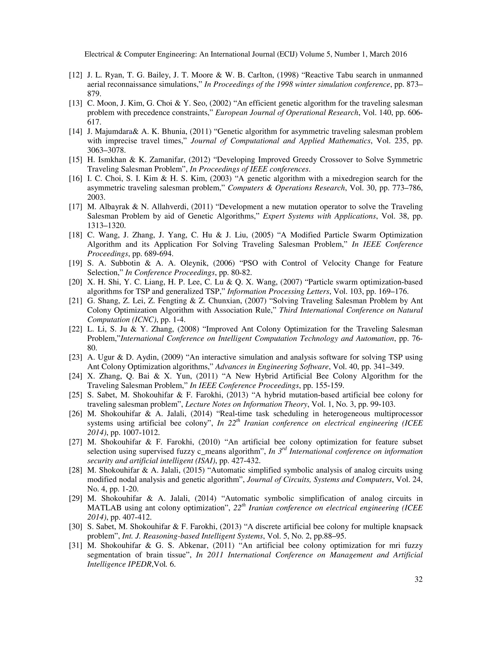 A Comparison Between Swarm Intelligence Algorithms For Routing Problems