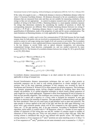 Study of Distance Measurement Techniques in Context to Prediction Model of Web Caching and Web ...