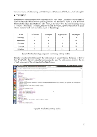 A Naive Method For Ontology Construction | PDF