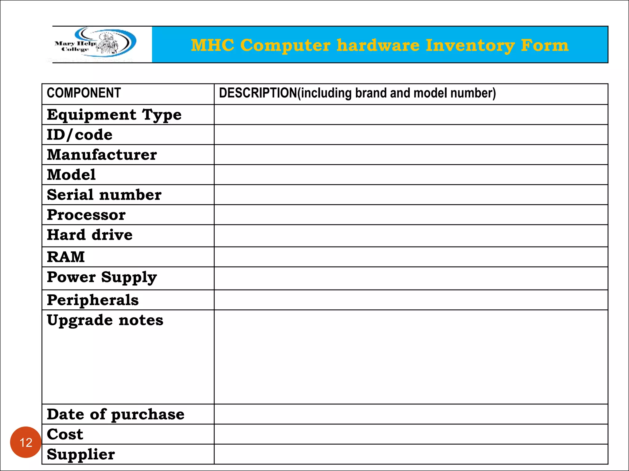 511718784-maintain-inventory-of-equipment-software-and-documentation.pptx