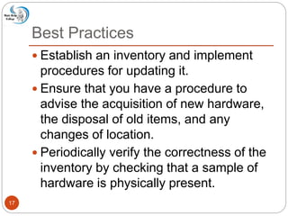 511718784-maintain-inventory-of-equipment-software-and-documentation.pptx