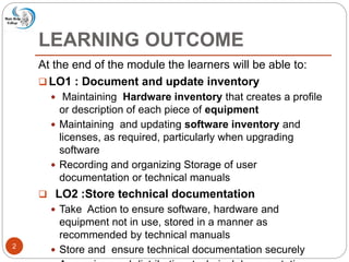 511718784-maintain-inventory-of-equipment-software-and-documentation.pptx