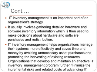 511718784-maintain-inventory-of-equipment-software-and-documentation.pptx