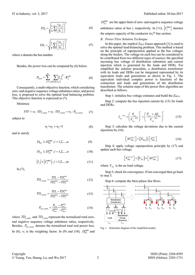 Load Balancing of Modern Distribution Networks by Genetic Algorithm | PDF