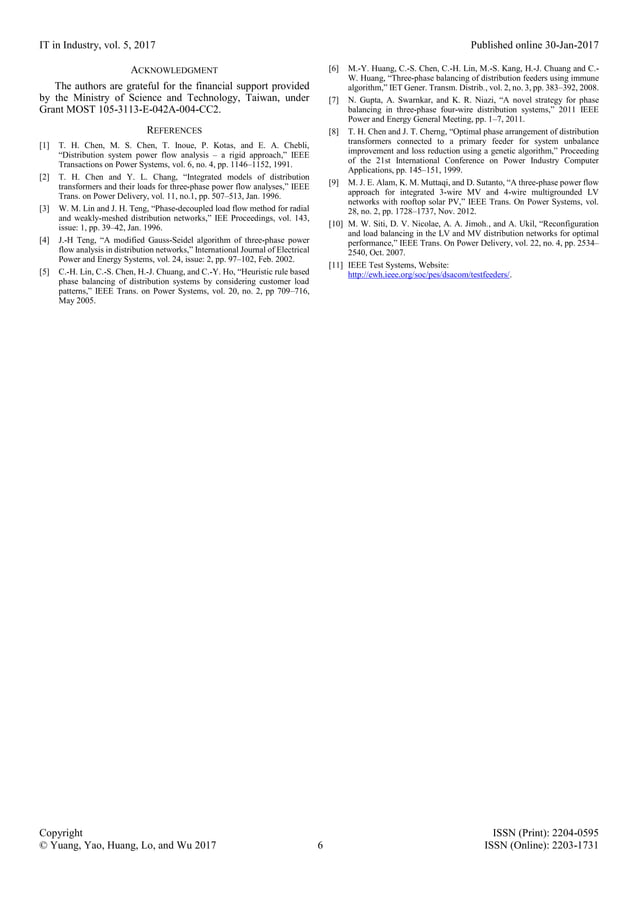 Load Balancing of Modern Distribution Networks by Genetic Algorithm | PDF