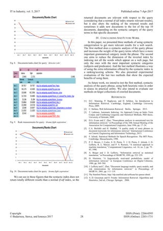 Syntactic Indexes for Text Retrieval | PDF