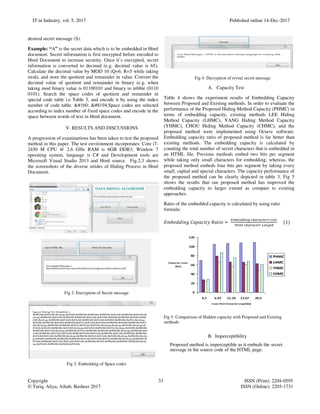 Boosting the Capacity of Web based Steganography by Utilizing Html Space Codes: A blind ...