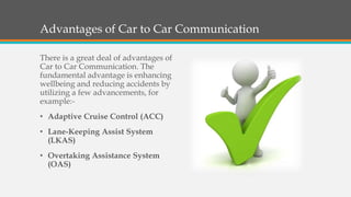 Car to Car Communication (8) | PPTX