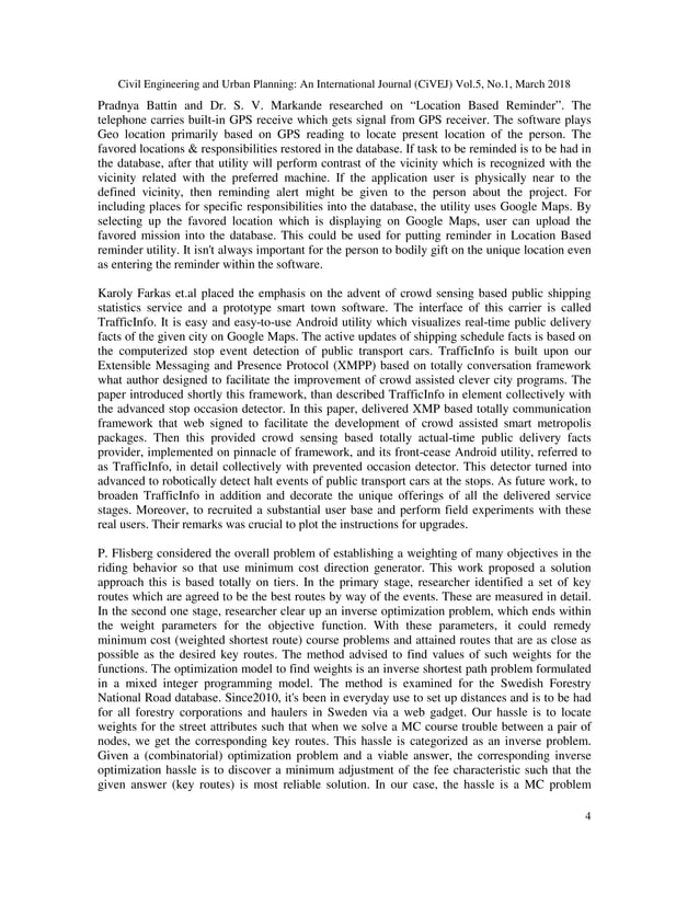 Remote Sensing and Geographic Information System Based Route Planning | PDF