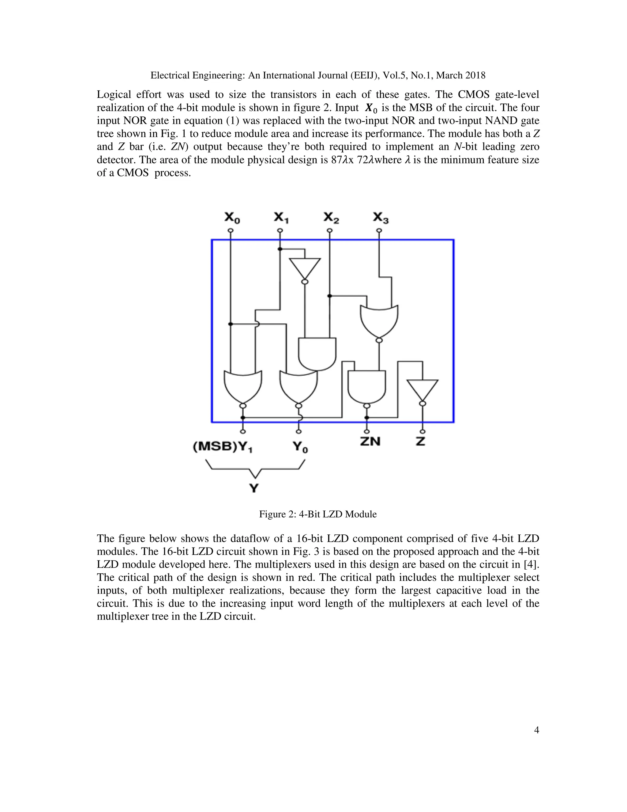 AN EFFICIENT BASE-4 LEADING ZERO DETECTOR DESIGN | PDF