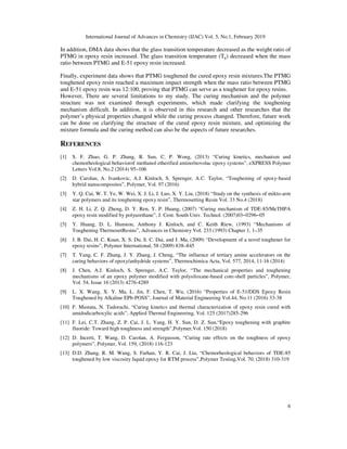 STUDY ON THE PROPERTIES OF PTMG TOUGHENER MODIFIED EPOXY RESINS | PDF