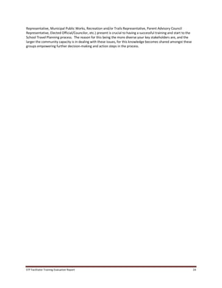 STP Training Evaluation - Final Summary (MGiller) | PDF