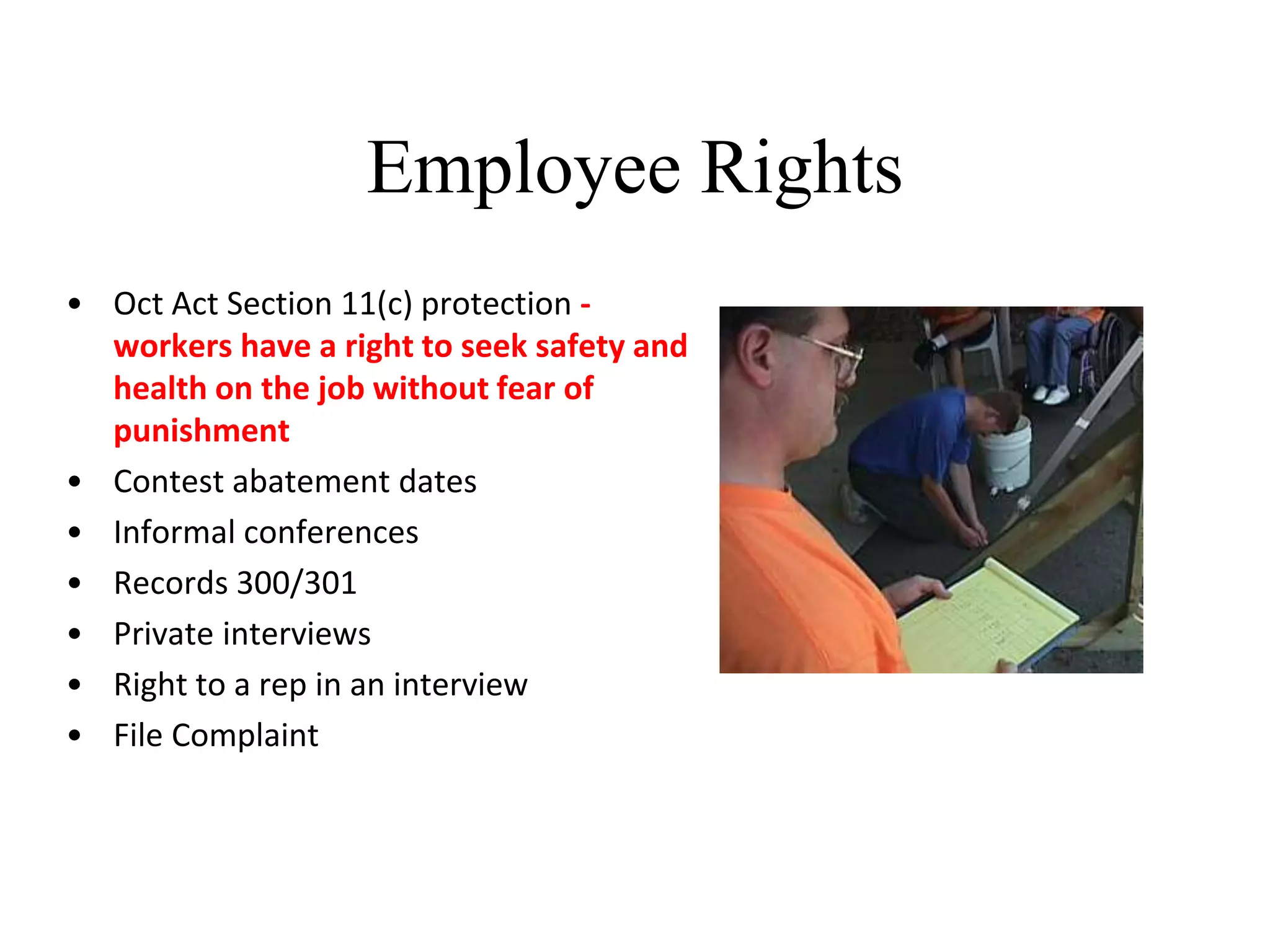 Introduction to OSHA | PPTX