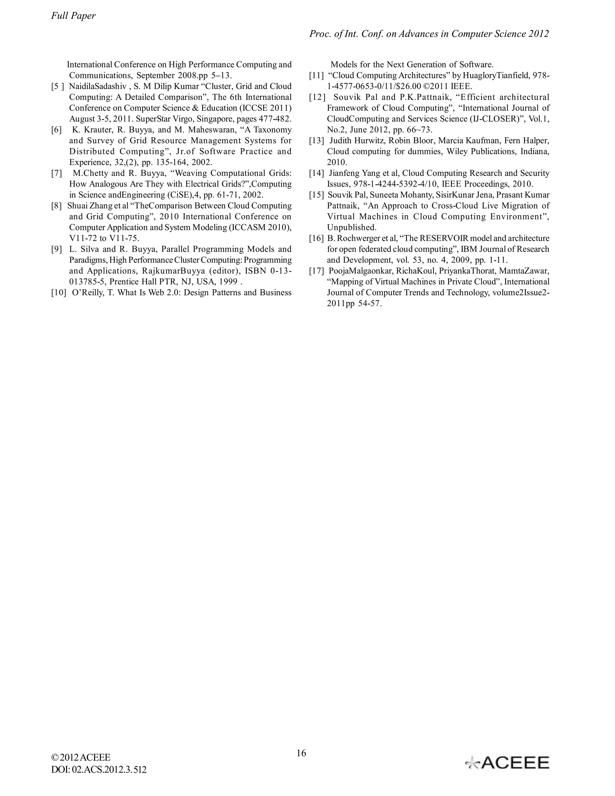 A Virtualization Model for Cloud Computing | PDF