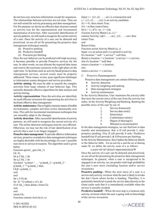 Data Management In Cellular Networks Using Activity Mining | PDF