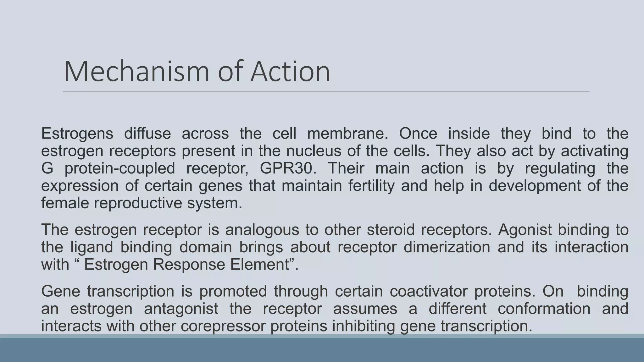 Estrogen Hormone By @Sana_Haroon | PPTX