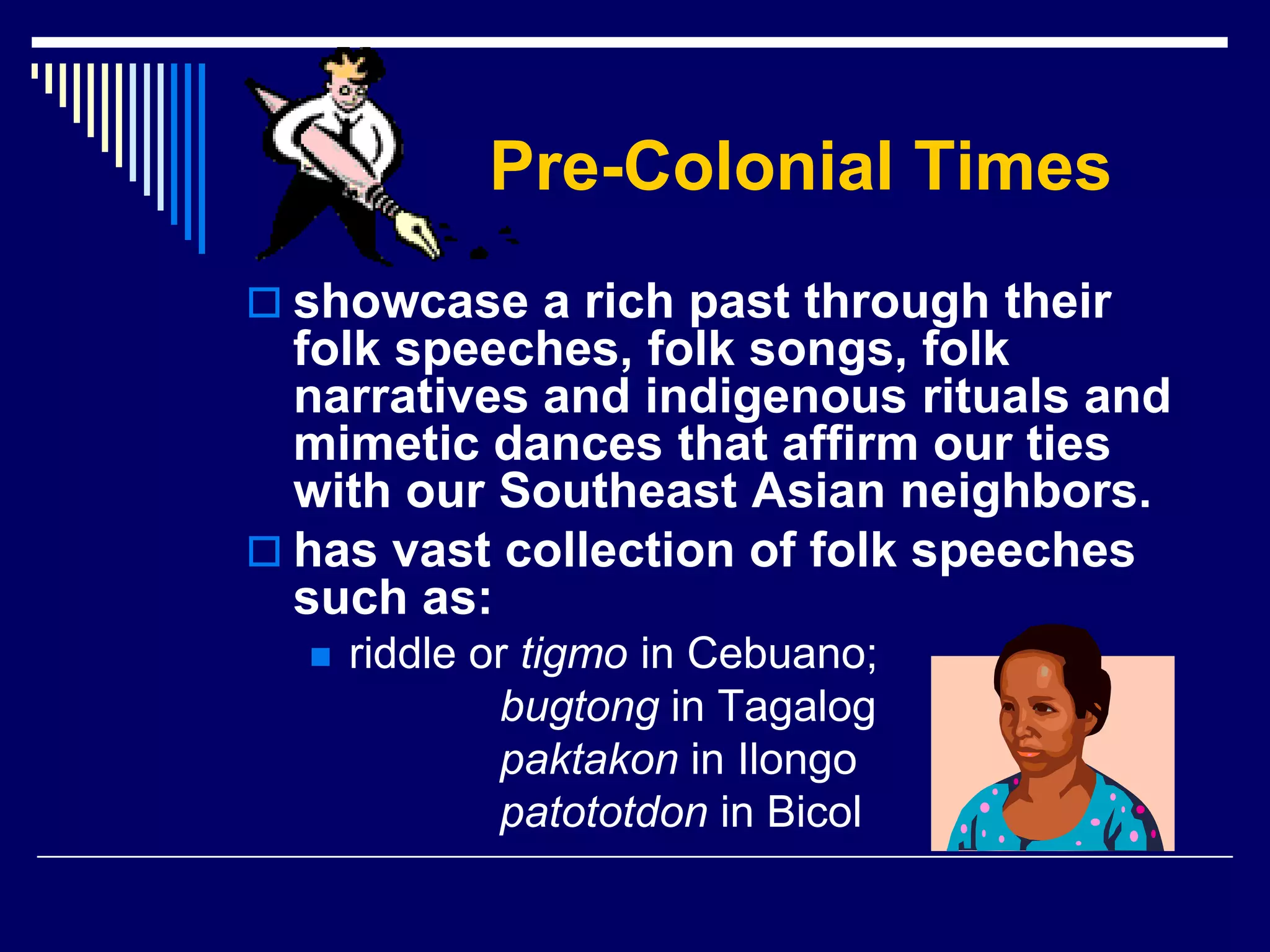 51208429 the-literary-forms-in-philippine-literature | PPTX