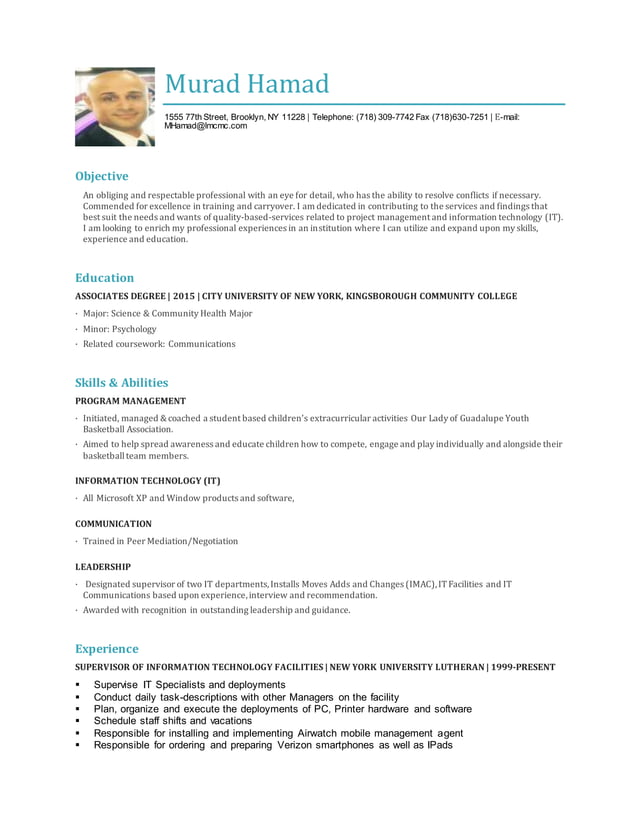 Murad.Hamad.Resume | DOCX