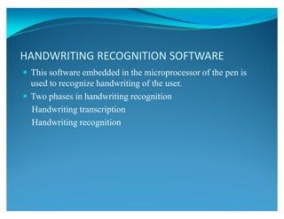 smart quill pen | PDF