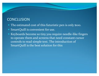 smart quill pen | PDF