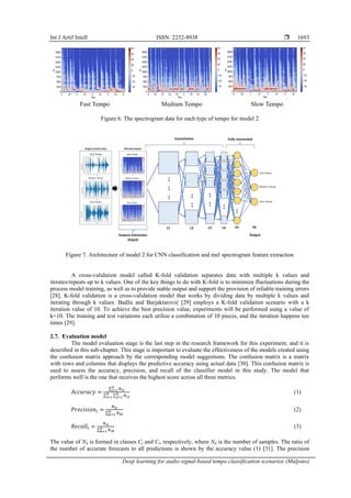 Deep learning for audio signal-based tempo classification scenarios | PDF