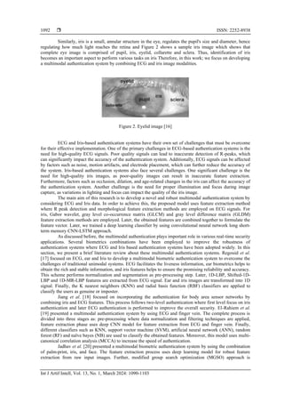 Deep learning based biometric authentication using electrocardiogram and iris | PDF