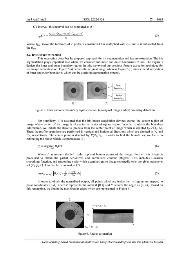 Deep Learning Based Biometric Authentication Using Electrocardiogram