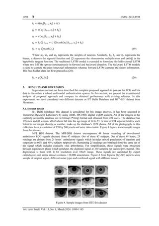 Deep learning based biometric authentication using electrocardiogram and iris | PDF