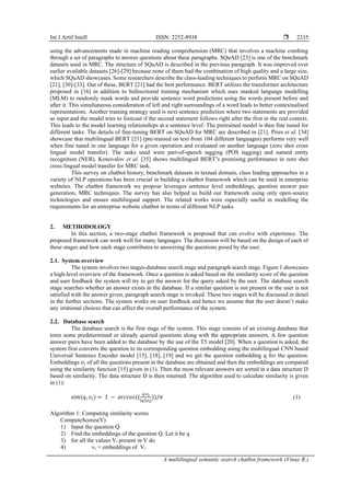 A multilingual semantic search chatbot framework | PDF