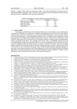 A multilingual semantic search chatbot framework | PDF