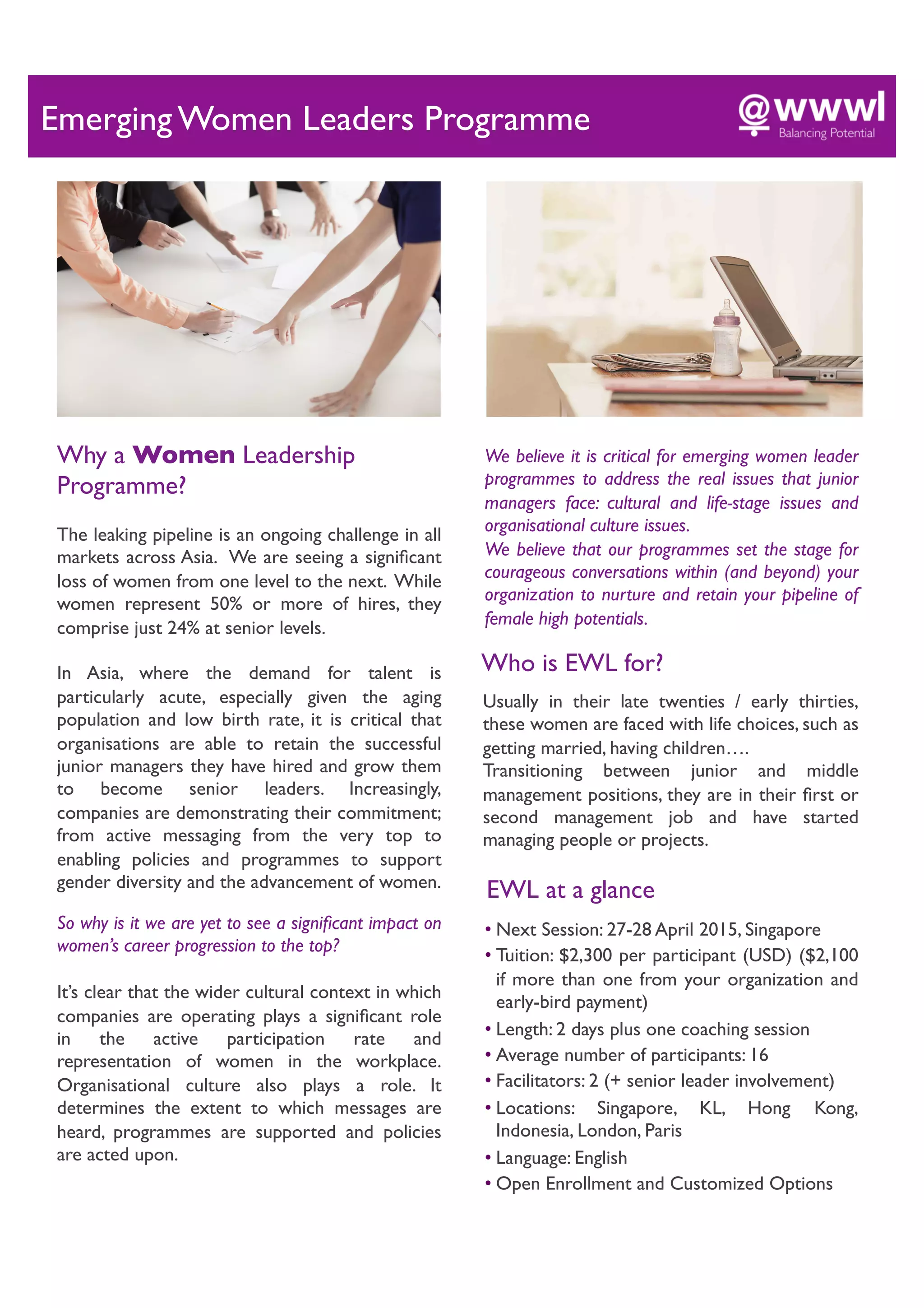 EWL Programme_April 2015-3 | PDF
