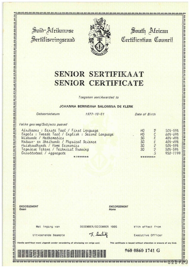 Senior Certificate senior-certificate