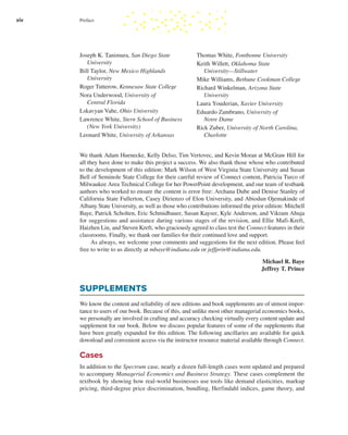 Managerial Economics & Business Strategy, 10e ISE 10th/ISE Edition ...
